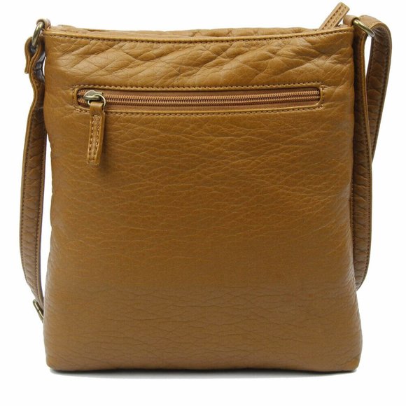 Bags | Light Brown Purse The Sroushaa Crossbody Vegan Leather Shoulder ...